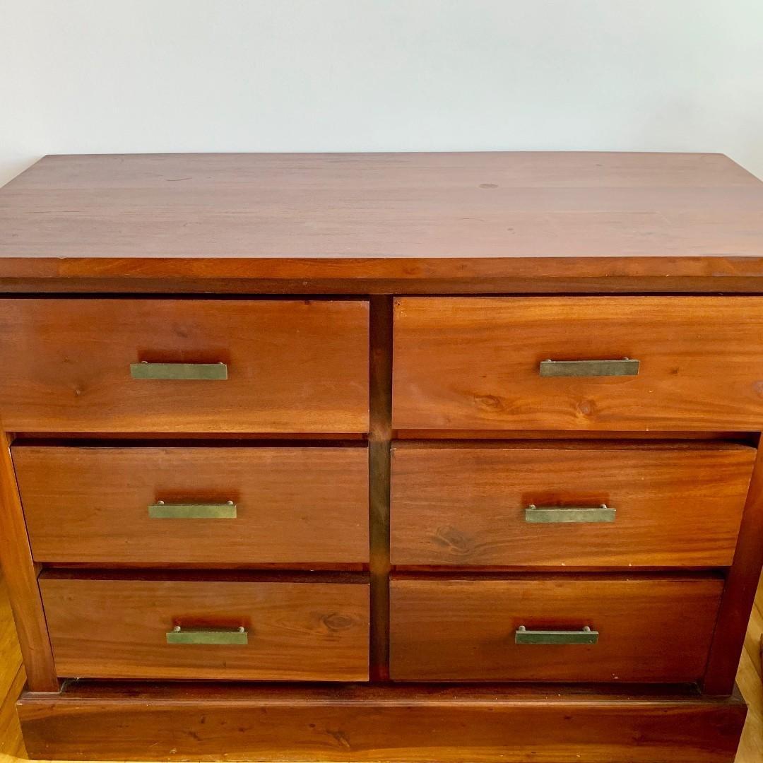 Teak Drawers, Furniture & Home Living, Furniture, Tables & Sets on ...