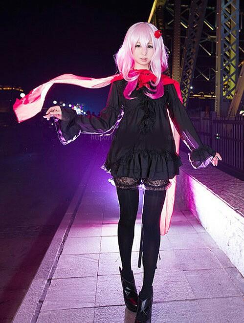 Guilty Crown Inori Black Dress