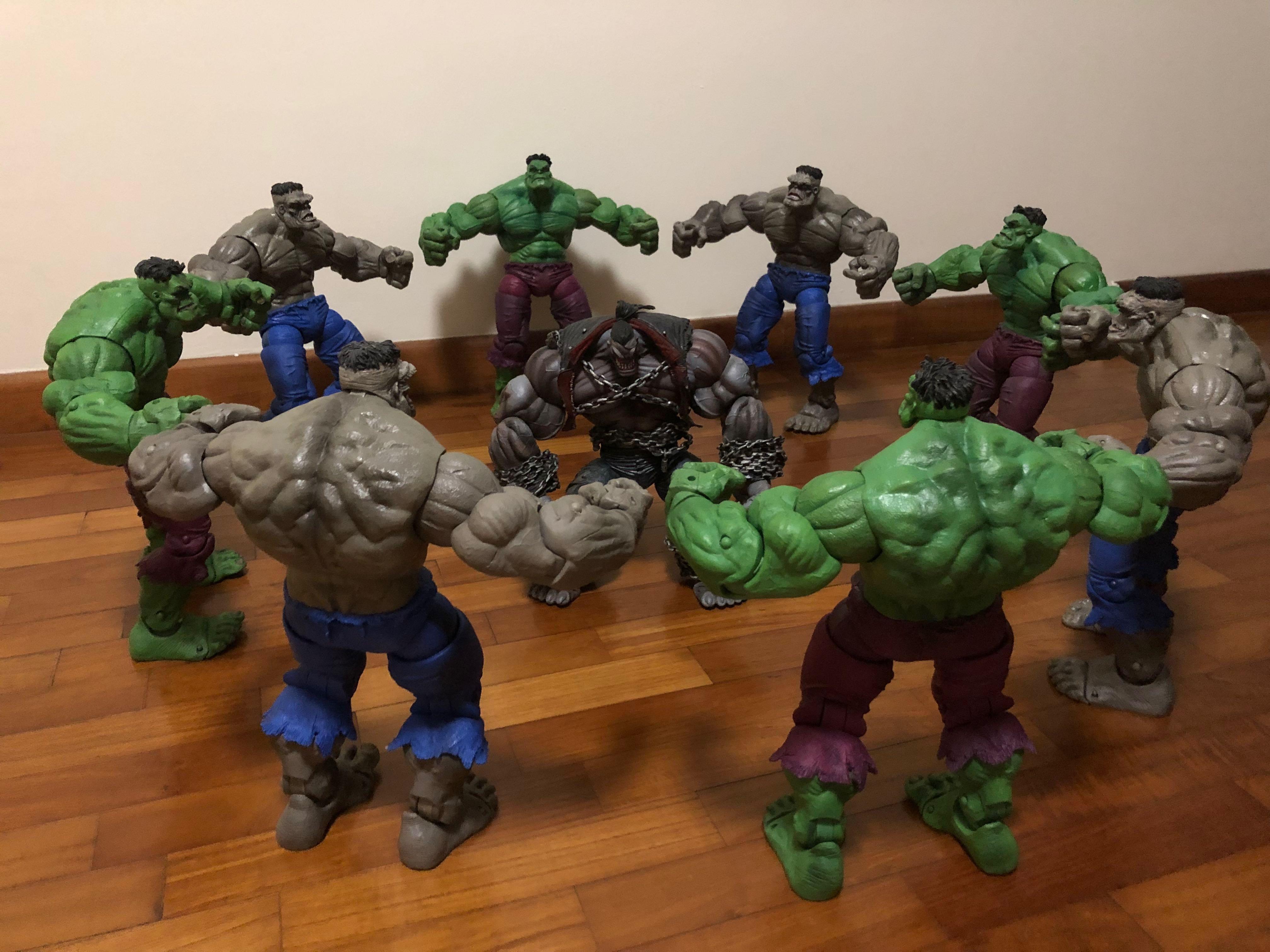 Toybiz icons hulk vs pitt, Hobbies & Toys, Toys & Games on Carousell