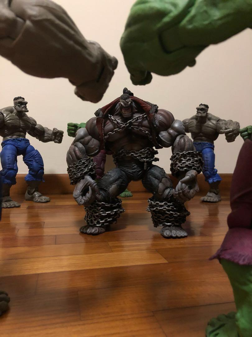 Toybiz icons hulk vs pitt, Hobbies & Toys, Toys & Games on Carousell