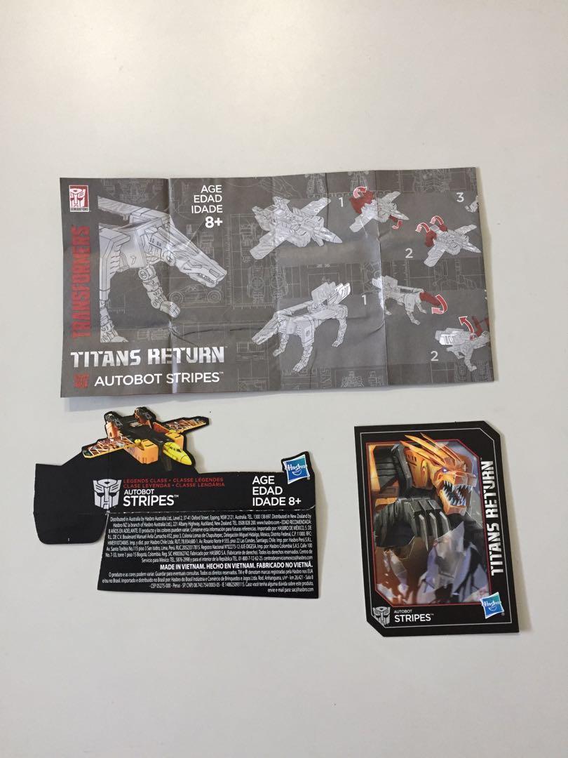 Transformers Titans Return Stripes, Hobbies & Toys, Toys & Games on ...