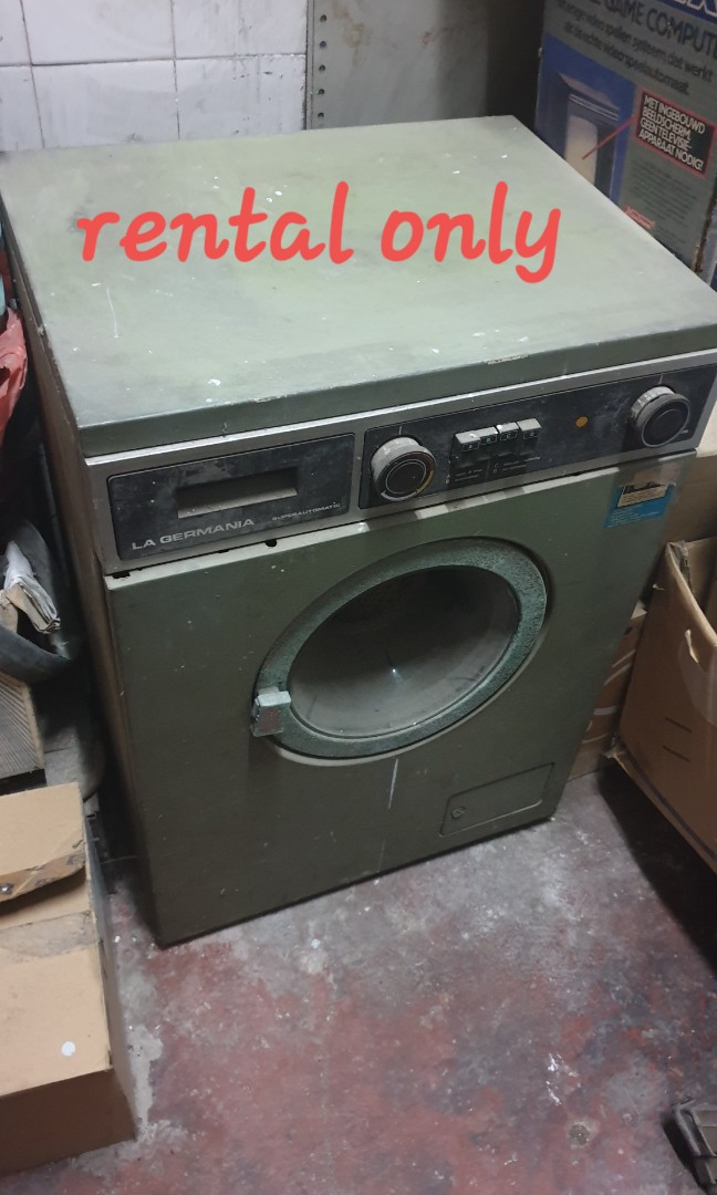 Vintage prop antique washing machine, Hobbies & Toys, Memorabilia ...