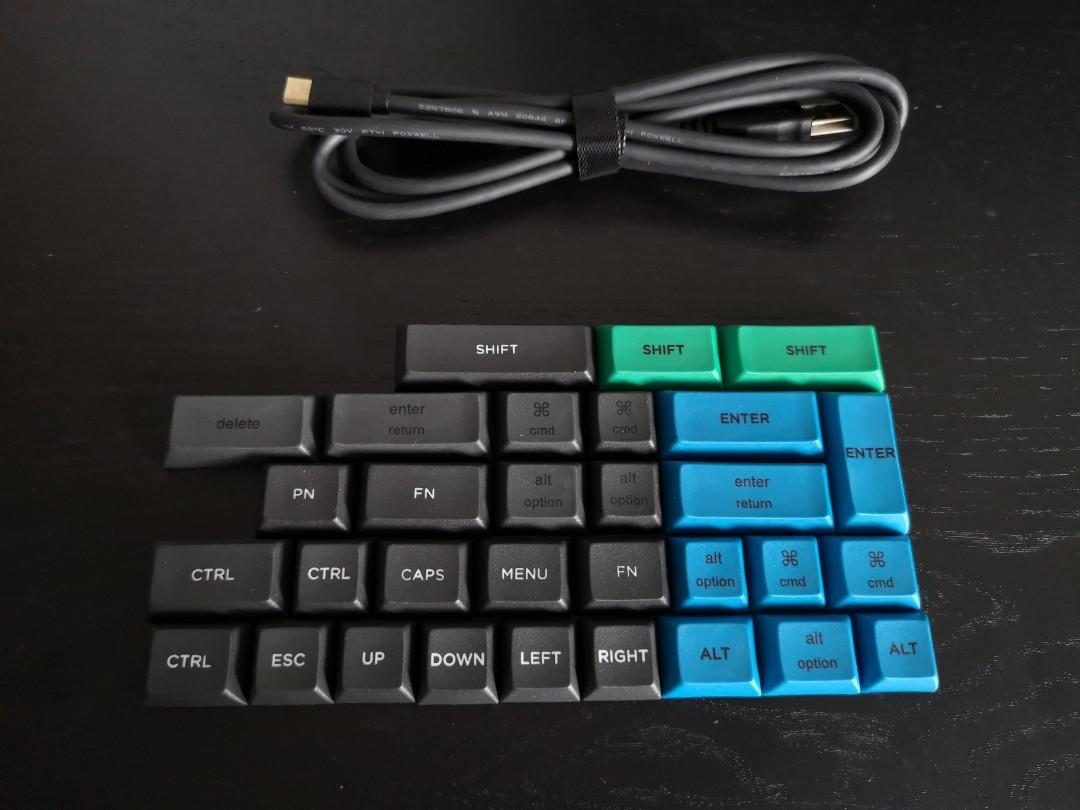 Vortex Tab 90M mechanical keyboard with Cherry MX Clear switches ...