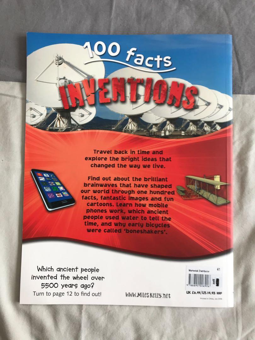 100 facts : Inventions : Projects Quizzes Fun Facts Cartoons by Miles ...