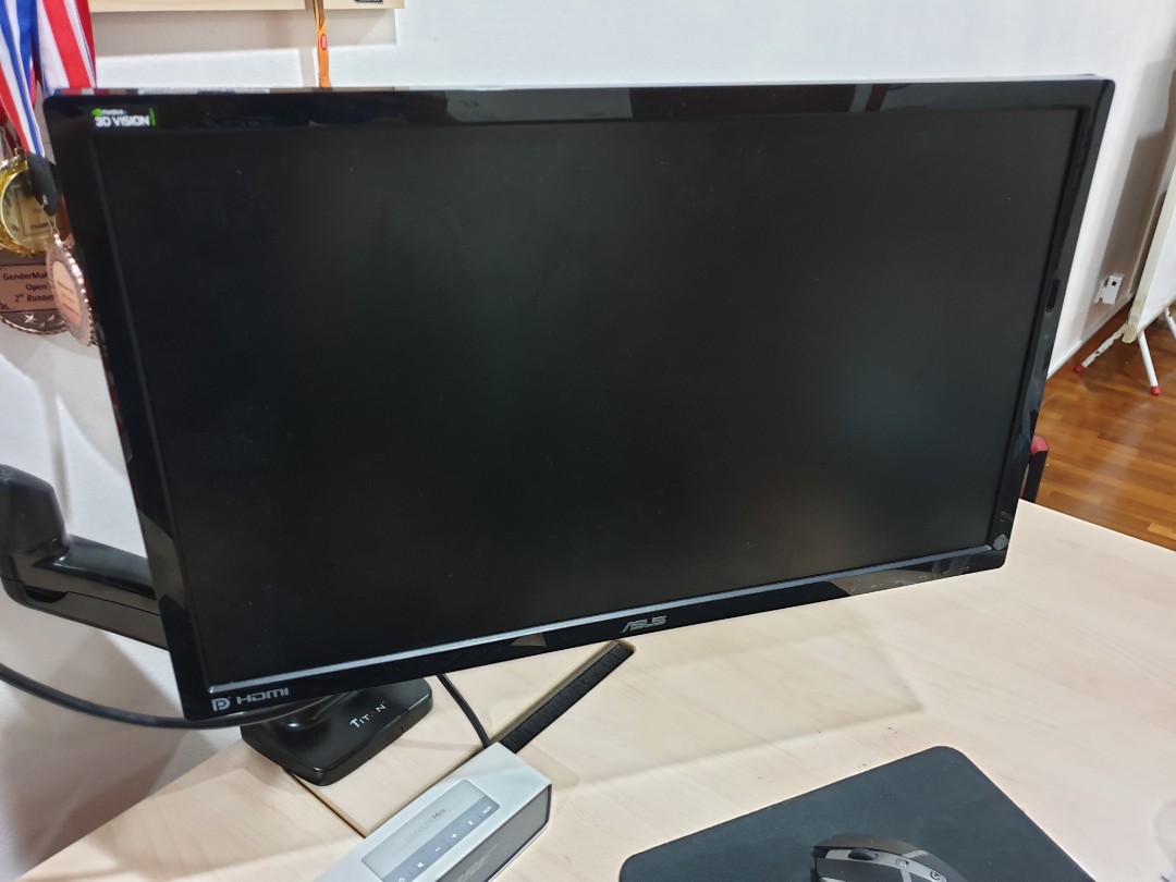ASUS VG 248QE 144HZ 1MS, Computers & Tech, Parts & Accessories, Monitor ...