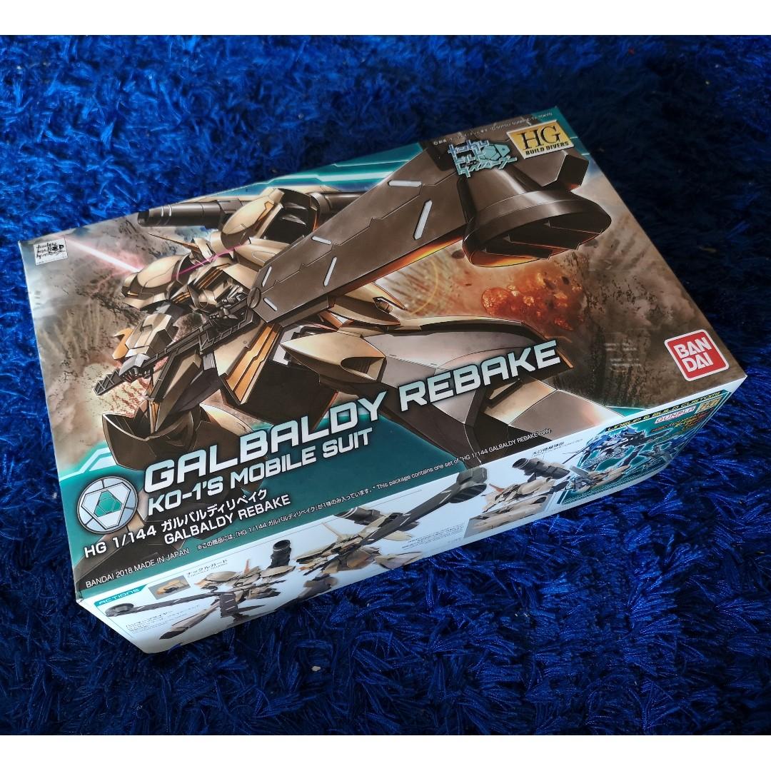 BANDAI HG Galbaldy Rebake, Hobbies & Toys, Collectibles & Memorabilia ...
