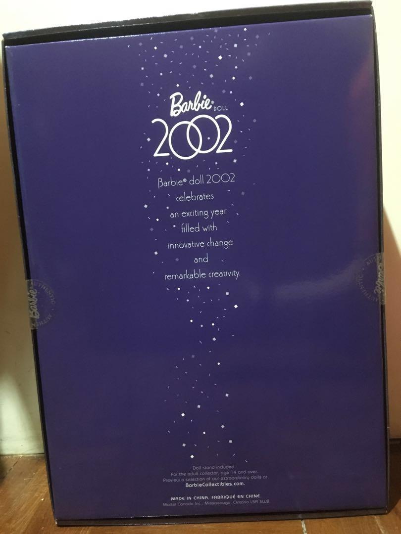 Barbie doll 2002 珍藏版 Collector Edition Barbie Collectibles, 興趣及遊戲, 收藏品及 ...