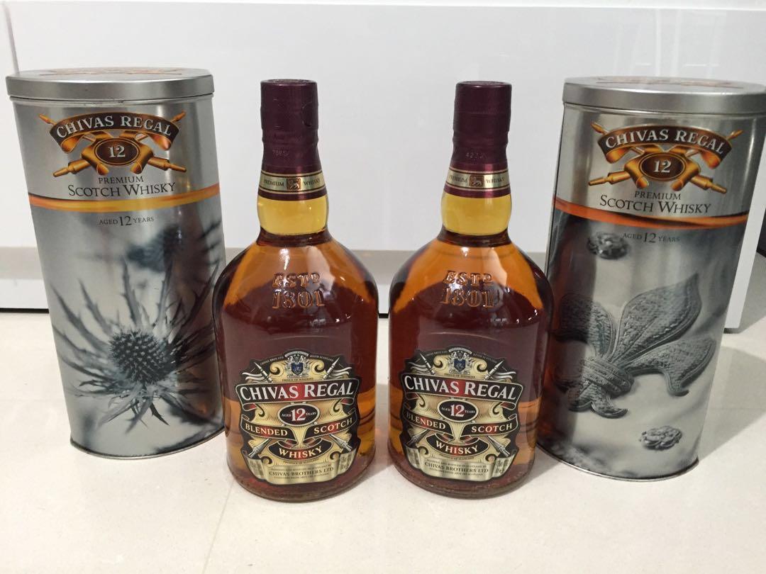 Chivas Regal Limited Edition classic Icon Series, Food & Drinks ...