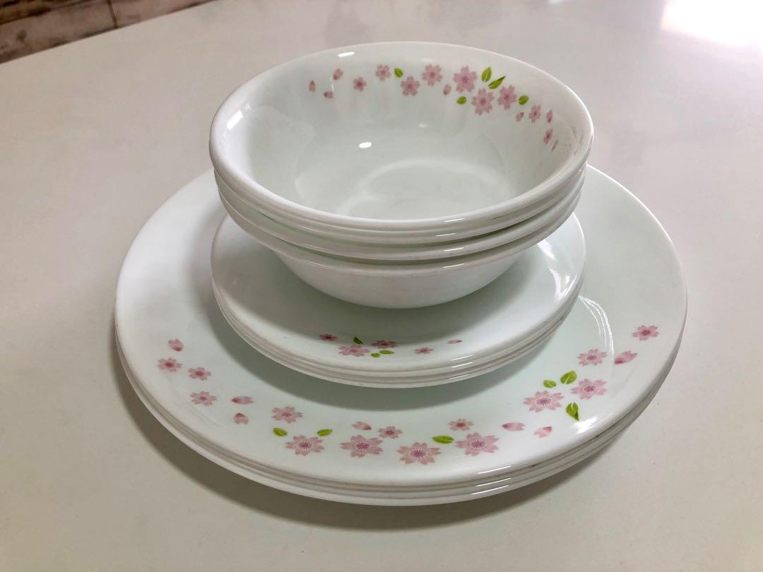 Corelle Sakura, Furniture & Home Living, Kitchenware & Tableware ...