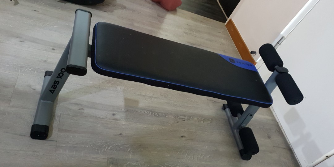Domyo's 50kg weights & bench bundle, Sports Equipment, Exercise ...