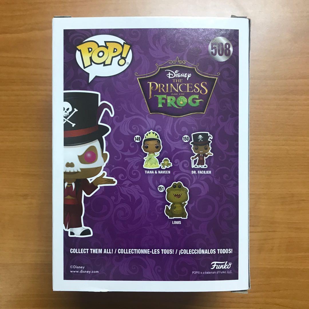 Funko Pop: Disney The Princess and the Frog - Mr. Facilier (Masked ...