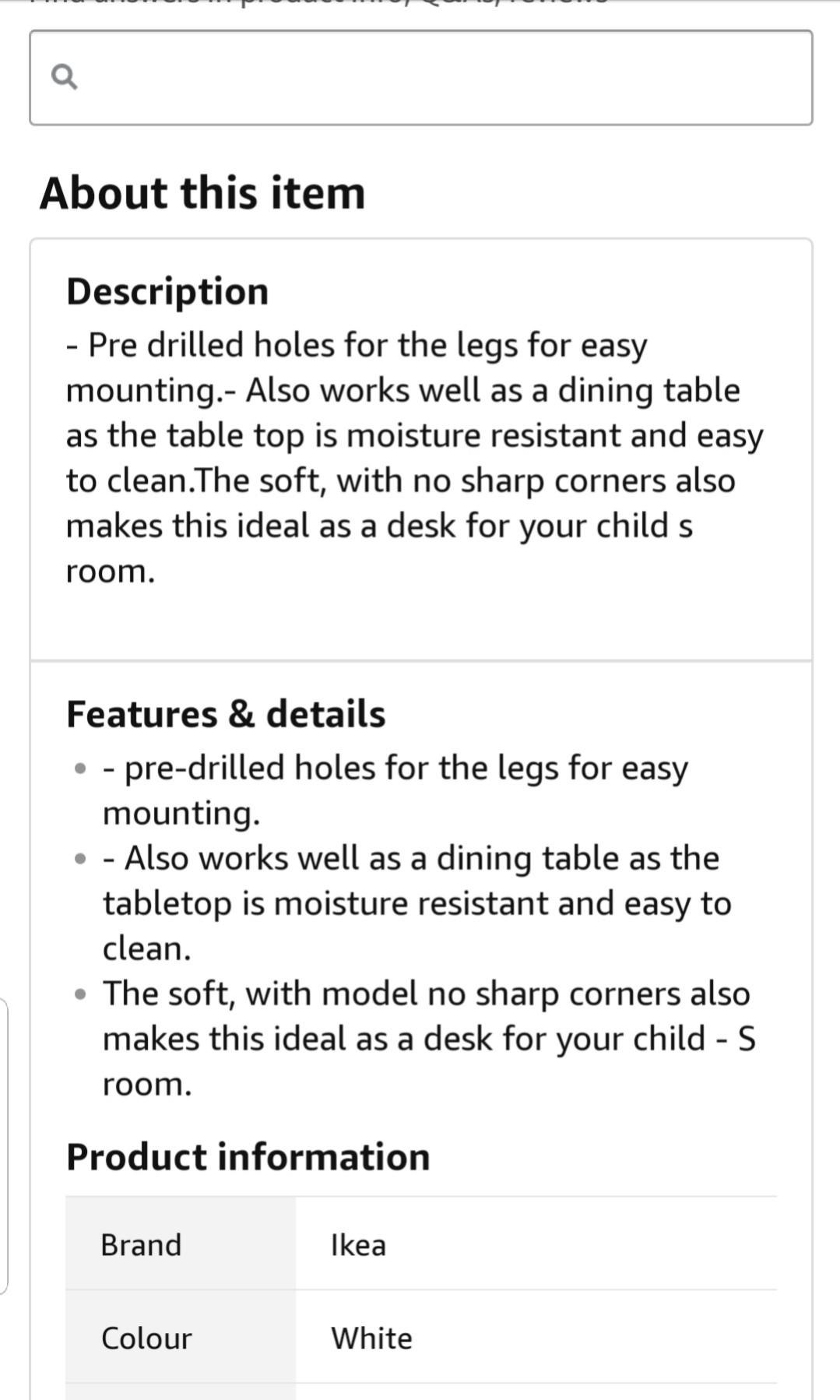 Ikea white Hissmon study table/desk, Alex cabinet, Jr chair, Furniture ...
