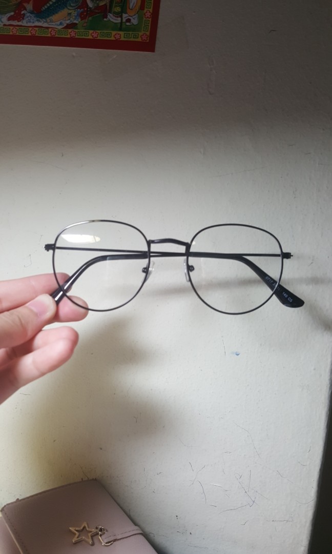 Korean uzzlang round fake specs, Women's Fashion, Jewelry & Organisers ...