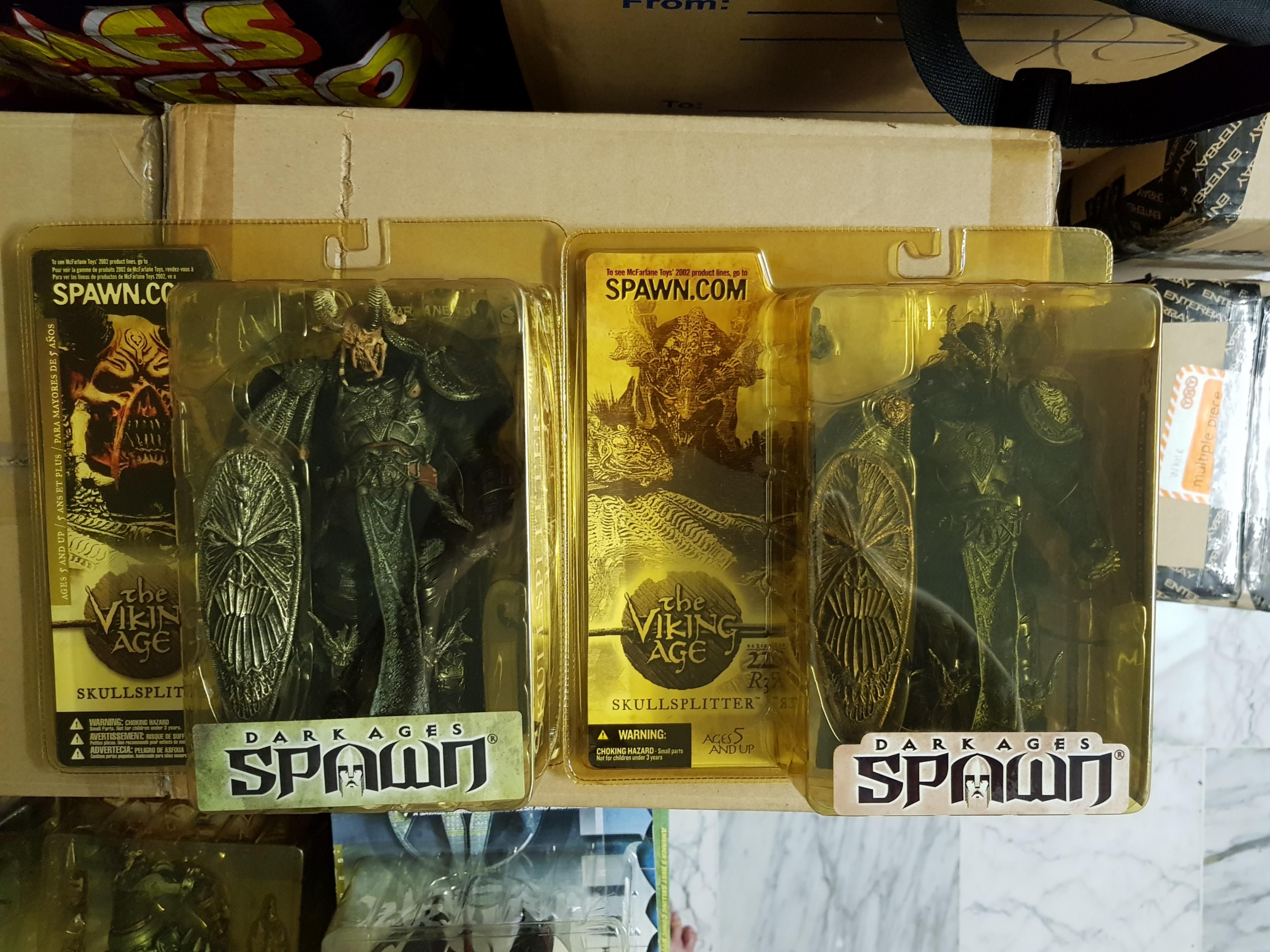 Mcfarlane Vikings Spawn Skullsplitter R3 Monsters Series 22 Toys New ...