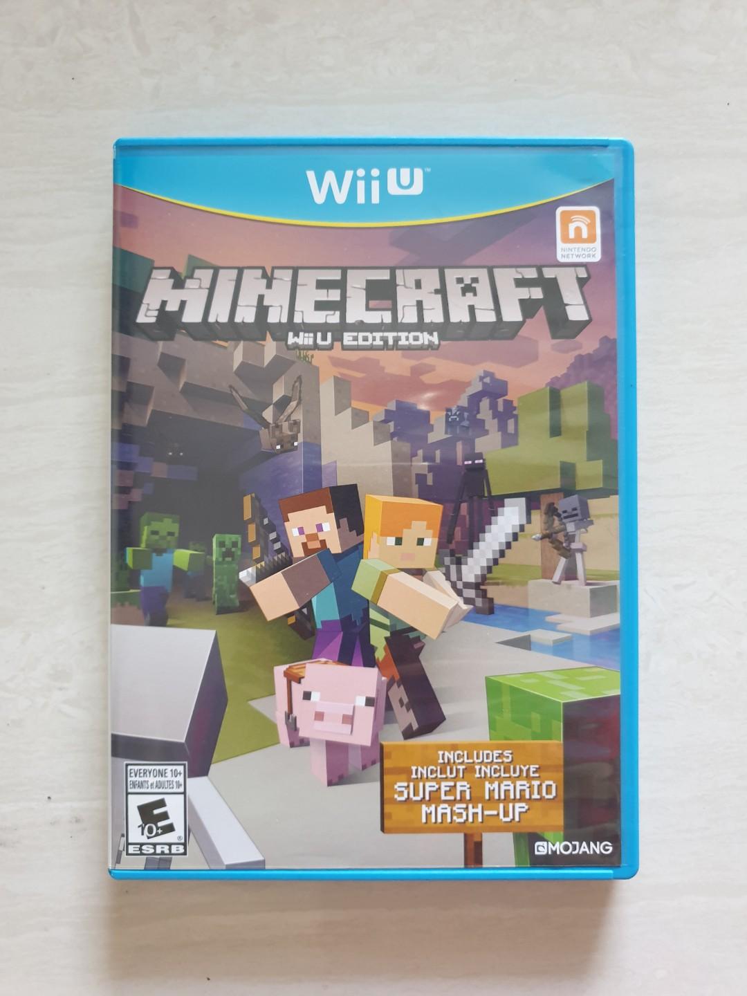 Minecraft Wii U Edition game, Video Gaming, Video Games, Nintendo on ...