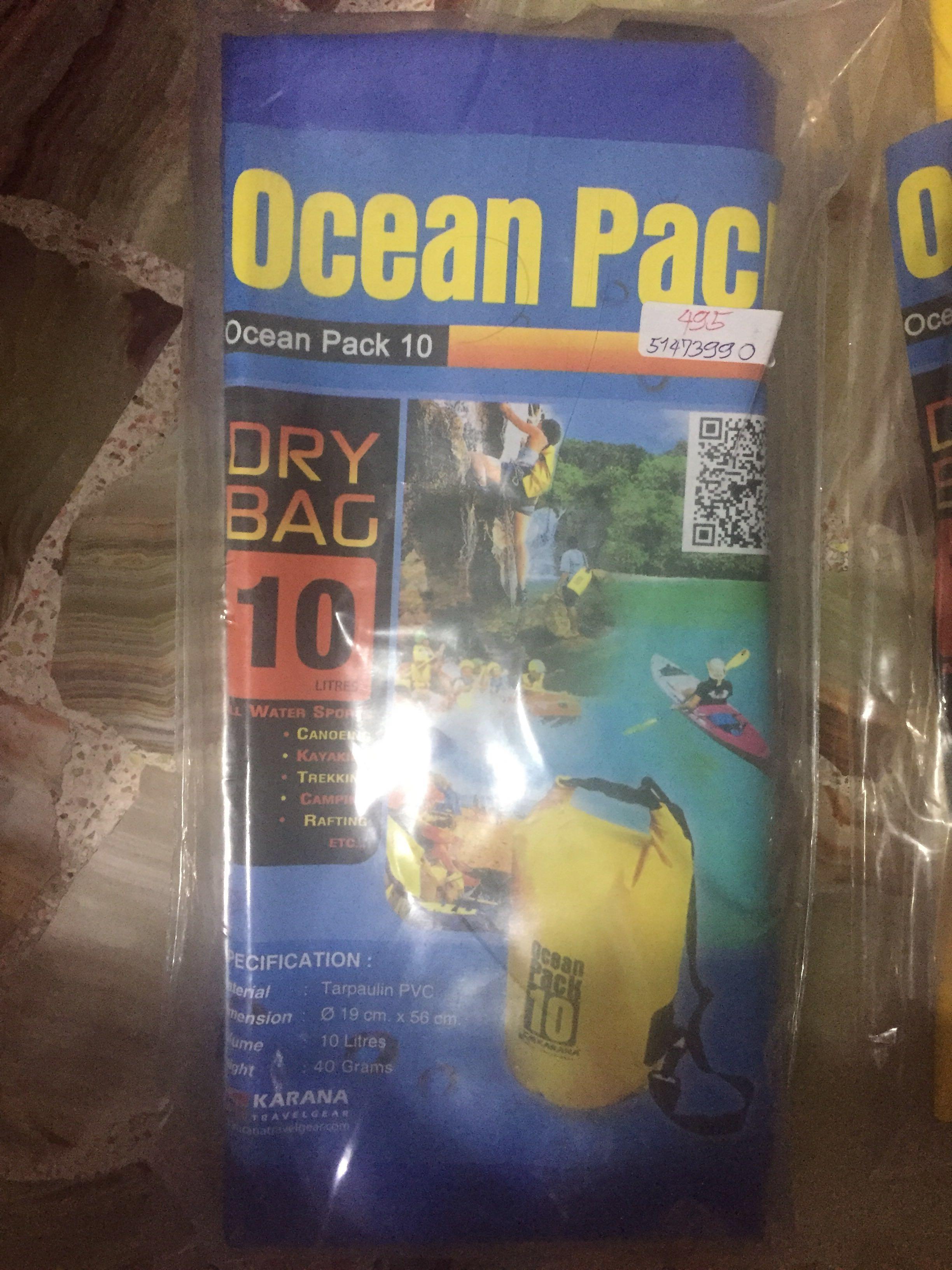 Oceanpack 10L Dry Bag, Sports Equipment, Sports & Games, Water Sports ...