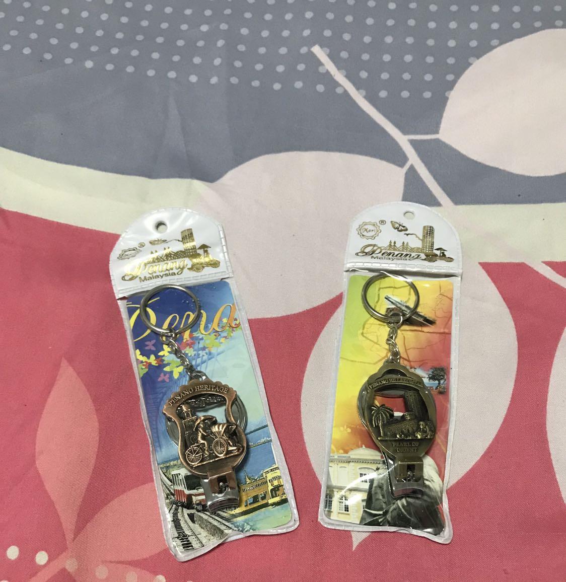 Penang design keychain, Everything Else on Carousell