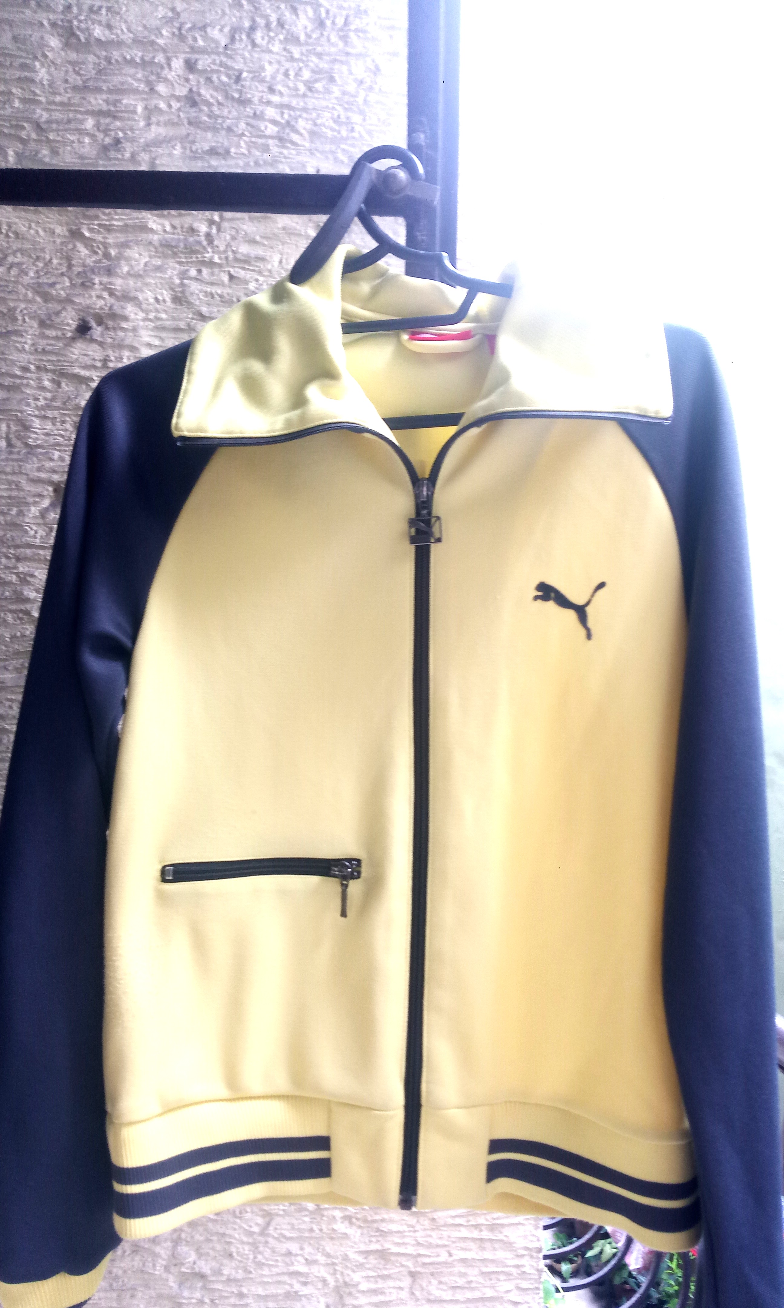 (AUTHENTHIC) Puma Yellow Staten Island Jacket (high- neck), Women's ...