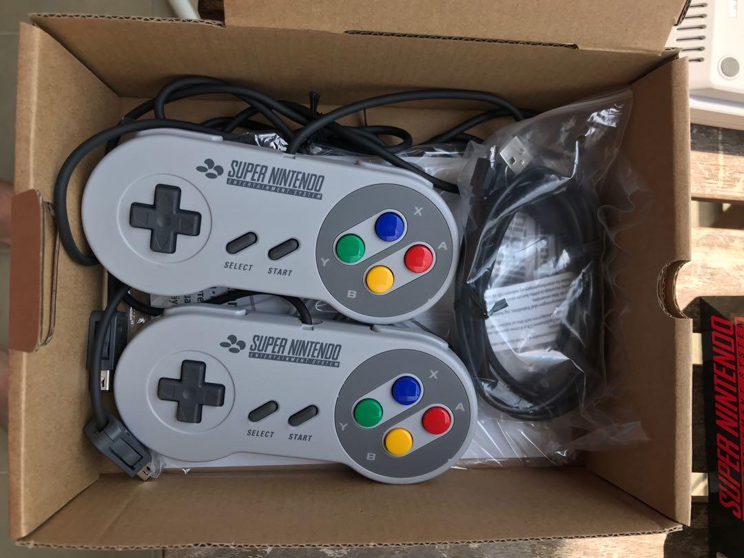 Super Nintendo Classic SNES MINI SFC TV game console, Video Gaming ...