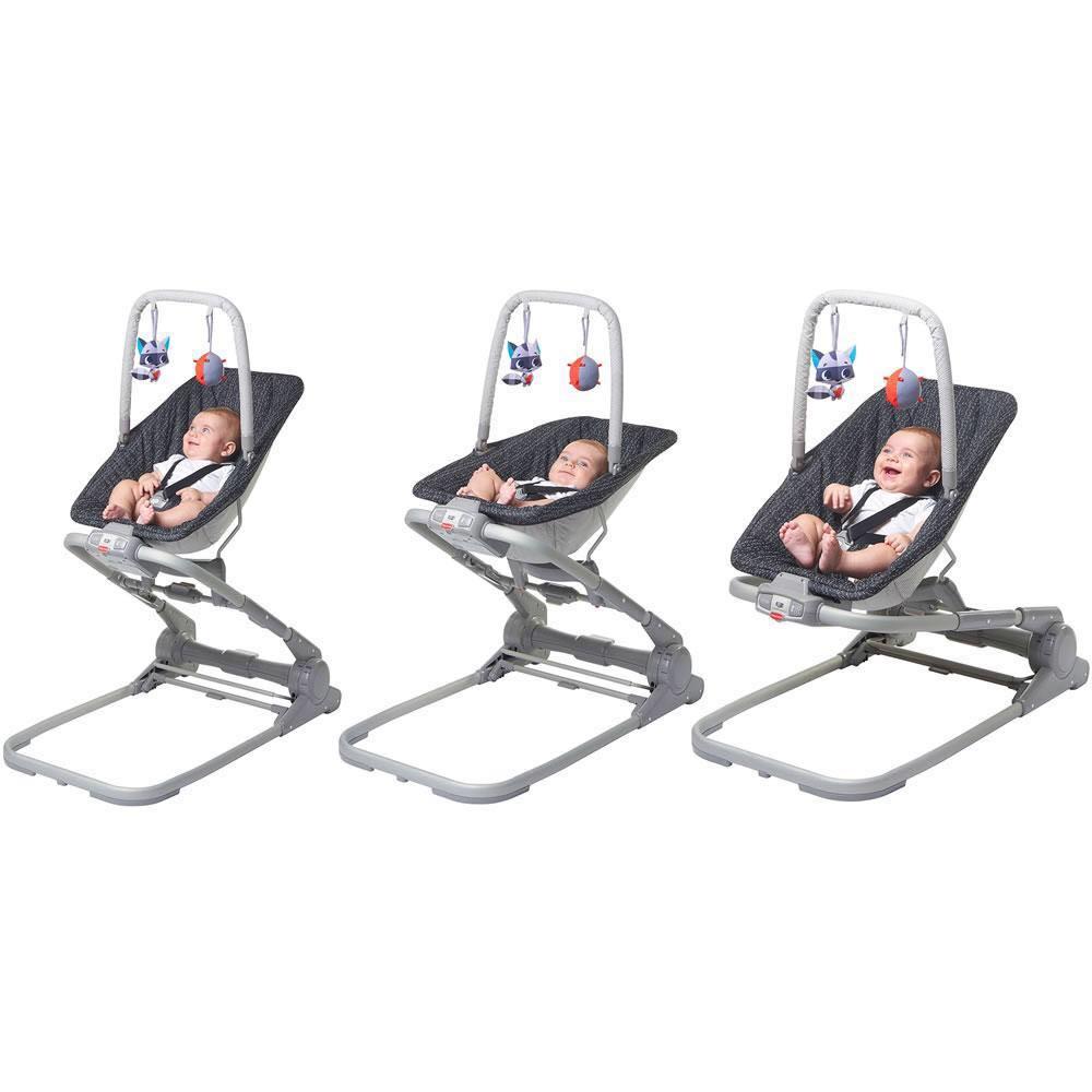 Tiny Love Luxe Close to Me Baby Bouncer Black, Babies & Kids, Infant ...