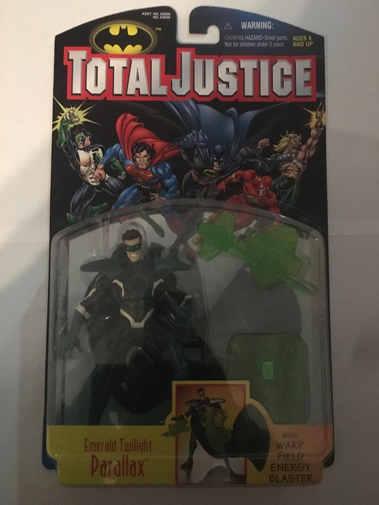 Total Justice set of 5 figures - Batman, Green Arrow, The Huntress ...
