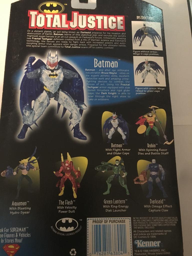 Total Justice set of 5 figures - Batman, Green Arrow, The Huntress ...