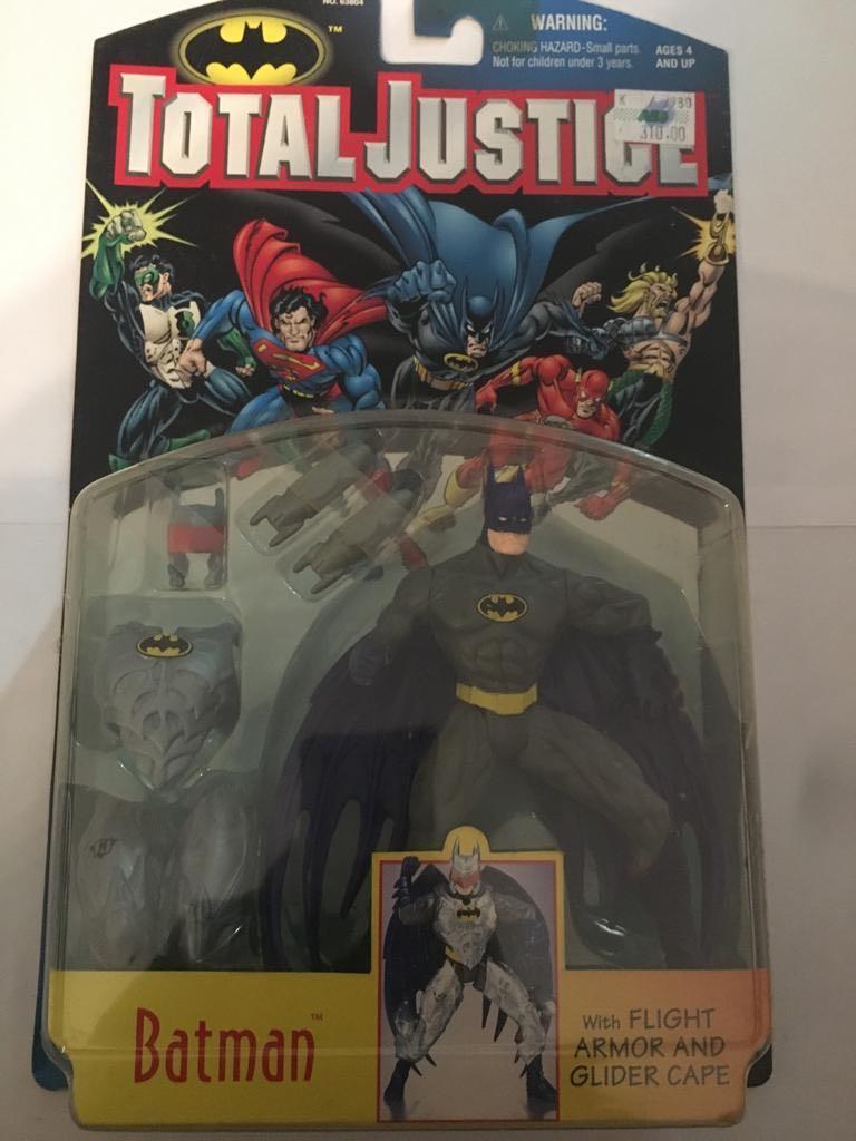Total Justice set of 5 figures - Batman, Green Arrow, The Huntress ...