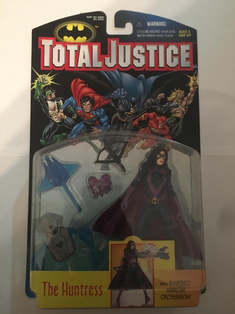 Total Justice set of 5 figures - Batman, Green Arrow, The Huntress ...