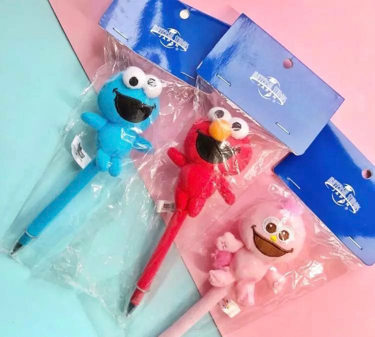 Usj moppy Cookie Monster Elmo pen japan universal studios , Hobbies ...