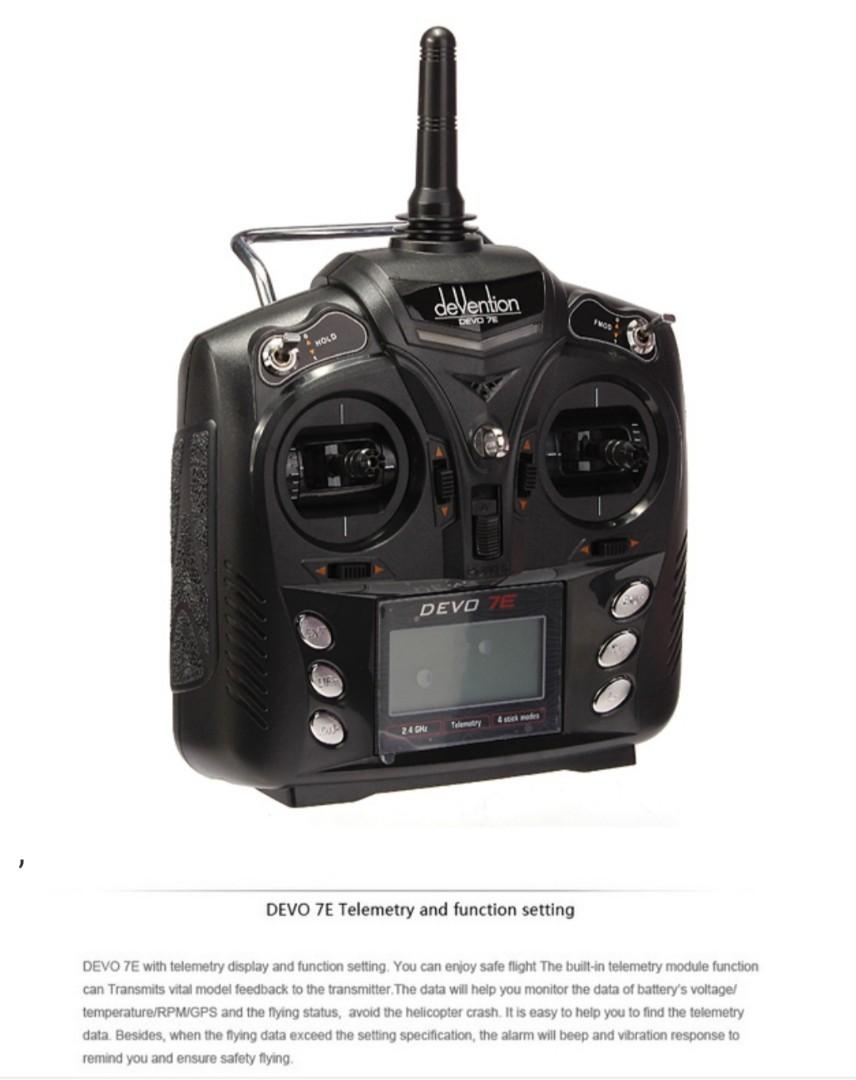 Walkera Super CP Helicopter with DEVO 7E Transmitter 2.4GHz 3D RC RTF Helicopter, Hobbies & Toys ...