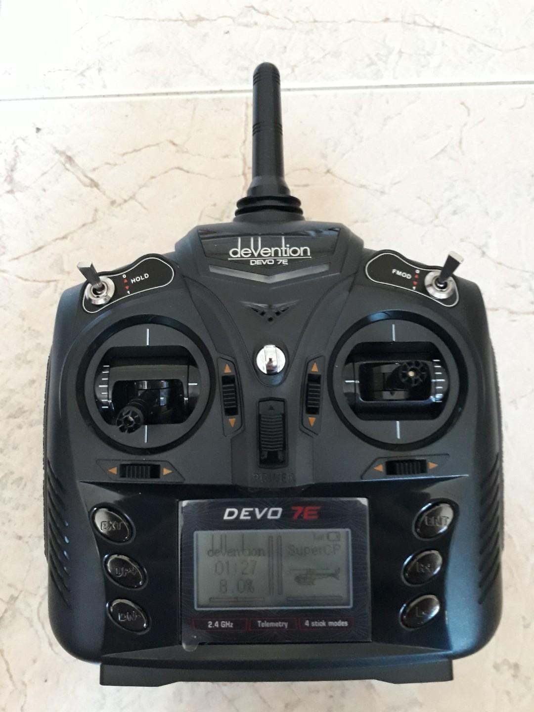 Walkera Super CP Helicopter with DEVO 7E Transmitter 2.4GHz 3D RC RTF Helicopter, Hobbies & Toys ...