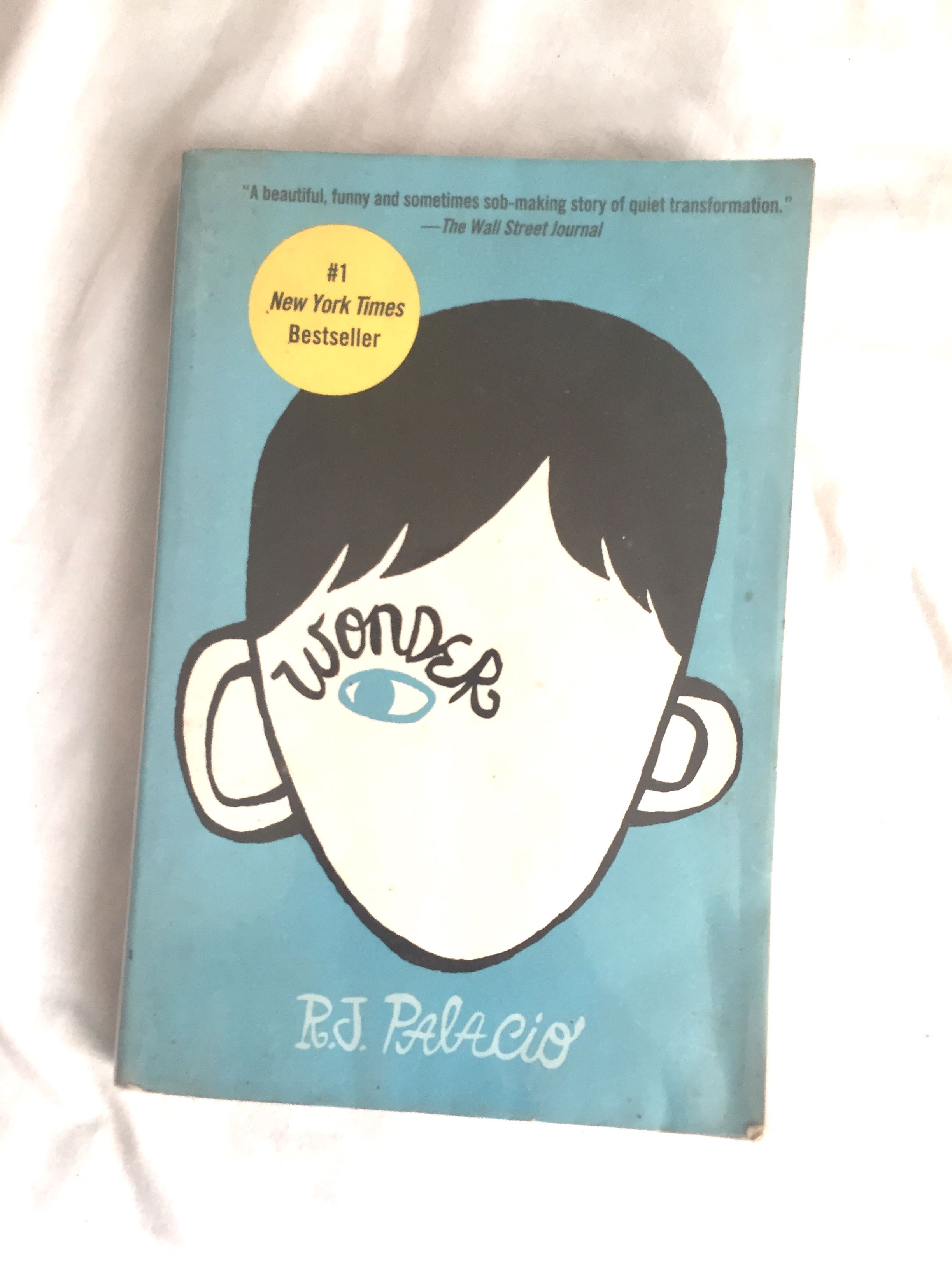 Wonder - RJ Palacio, Hobbies & Toys, Books & Magazines, Fiction & Non ...