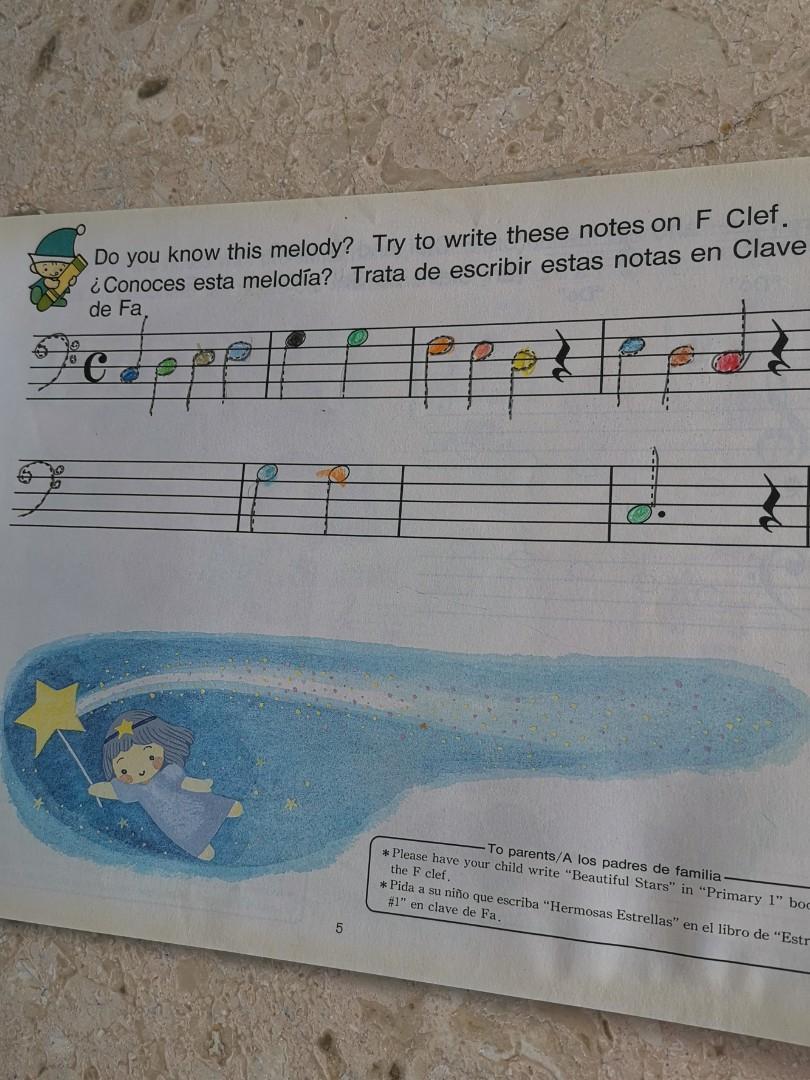 Yamaha Music School Primary 2 - textbook, workbook and CD, Hobbies ...