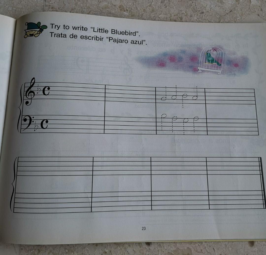 Yamaha music school Primary 3 - textbook, workbook and CD, Hobbies ...