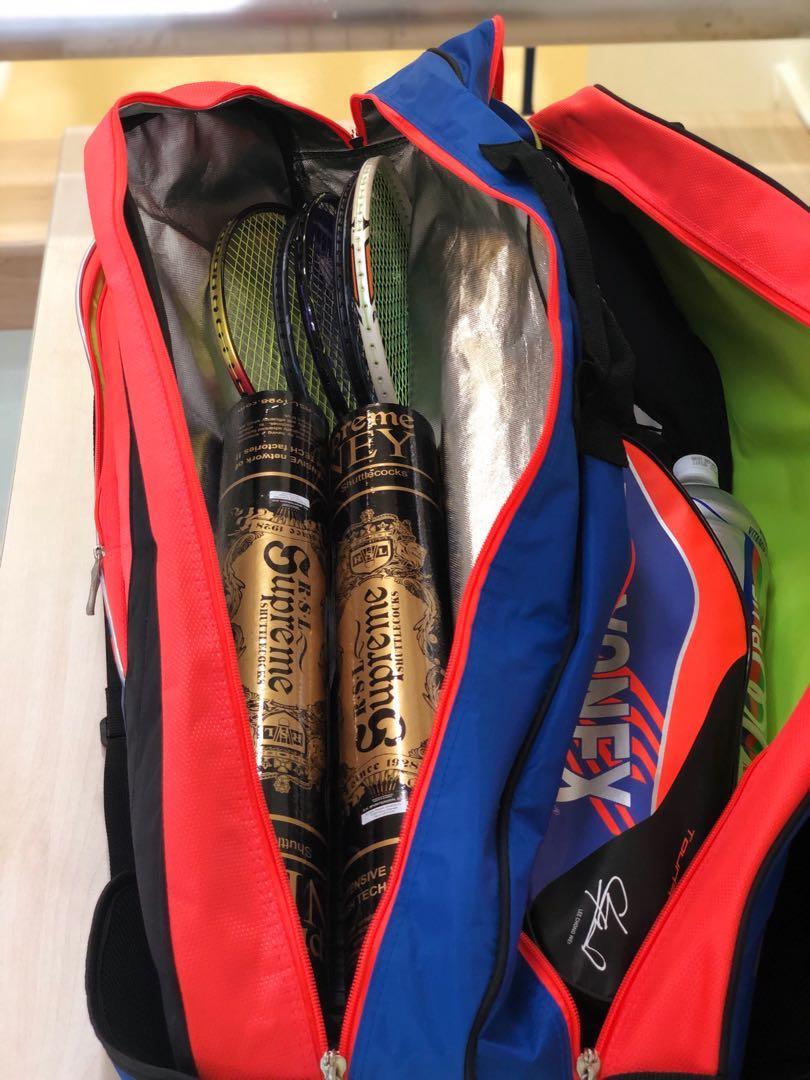 YONEX 13LCWEX LEE CHONG WEI EDITION 6 RACKET BAG, Men's Fashion ...