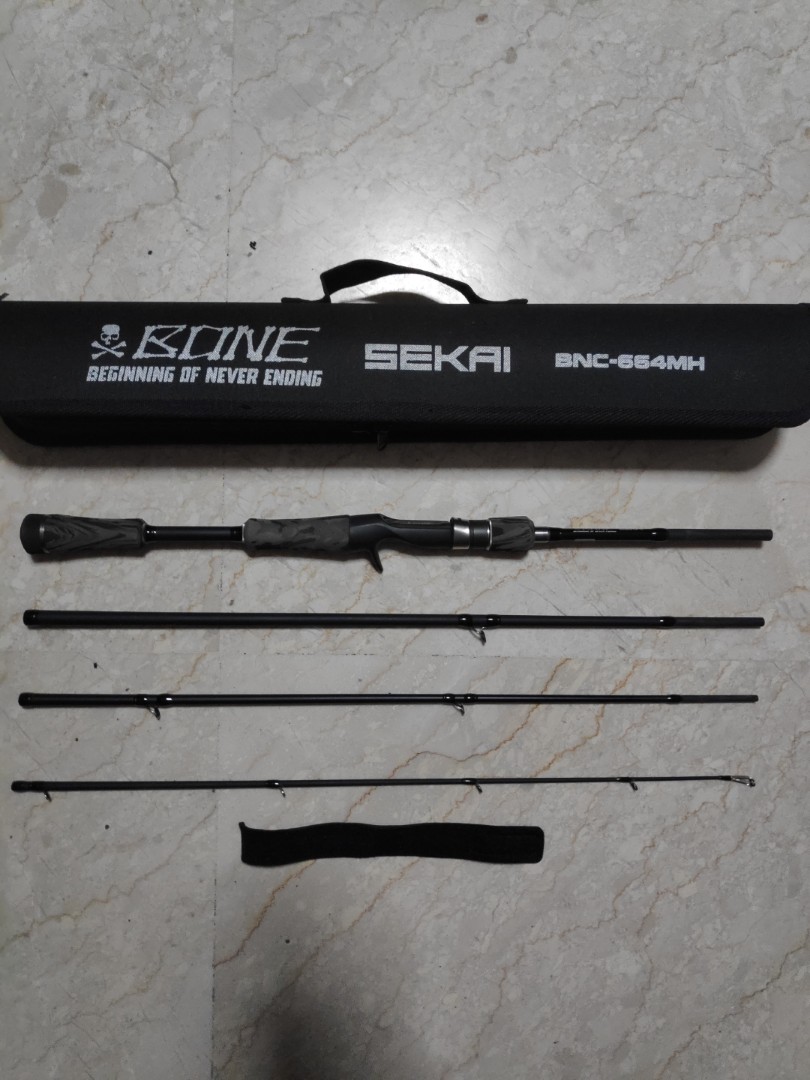 Bone sekai fishing travel rod, Sports Equipment, Fishing on Carousell