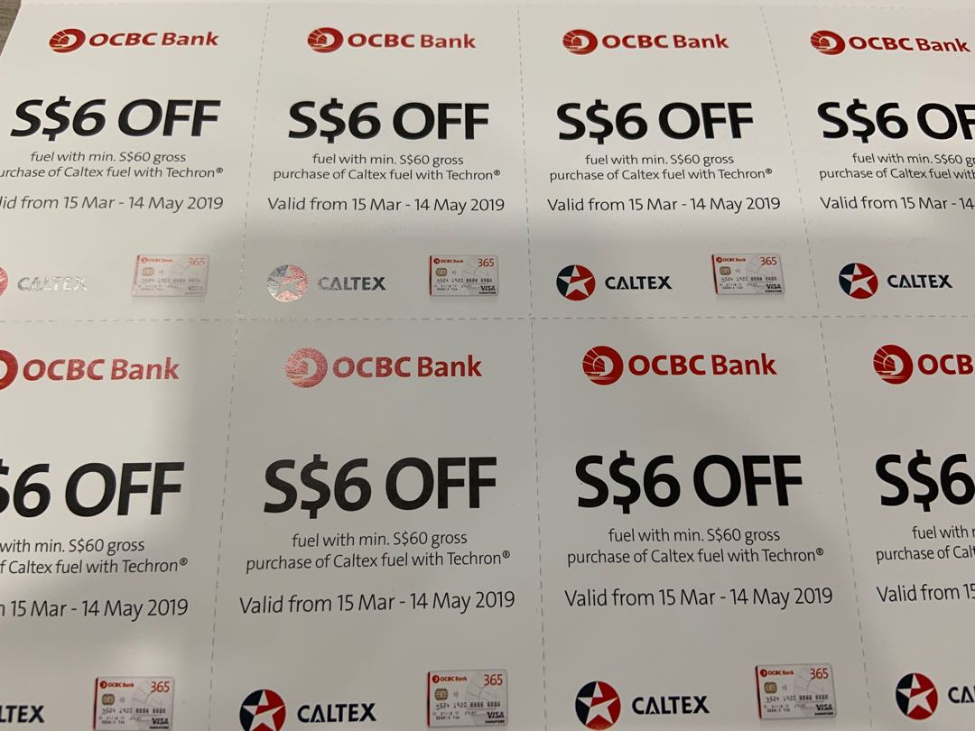 Caltex voucher, Tickets & Vouchers, Vouchers on Carousell