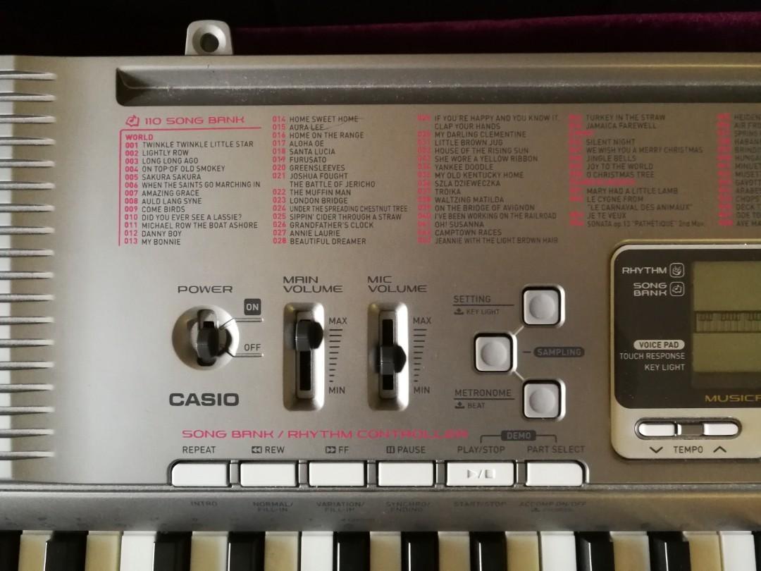 Casio LK-230電子琴, 興趣及遊戲, 音樂、樂器 & 配件, 樂器 - Carousell