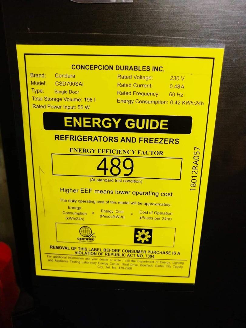 Condura Inverter Ref, TV & Home Appliances, Kitchen Appliances ...