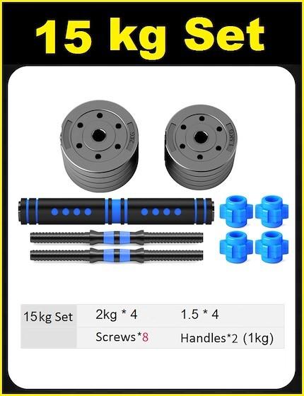 Dumbbell Extendable to Barbell! Home gym weights dumb bell training ...