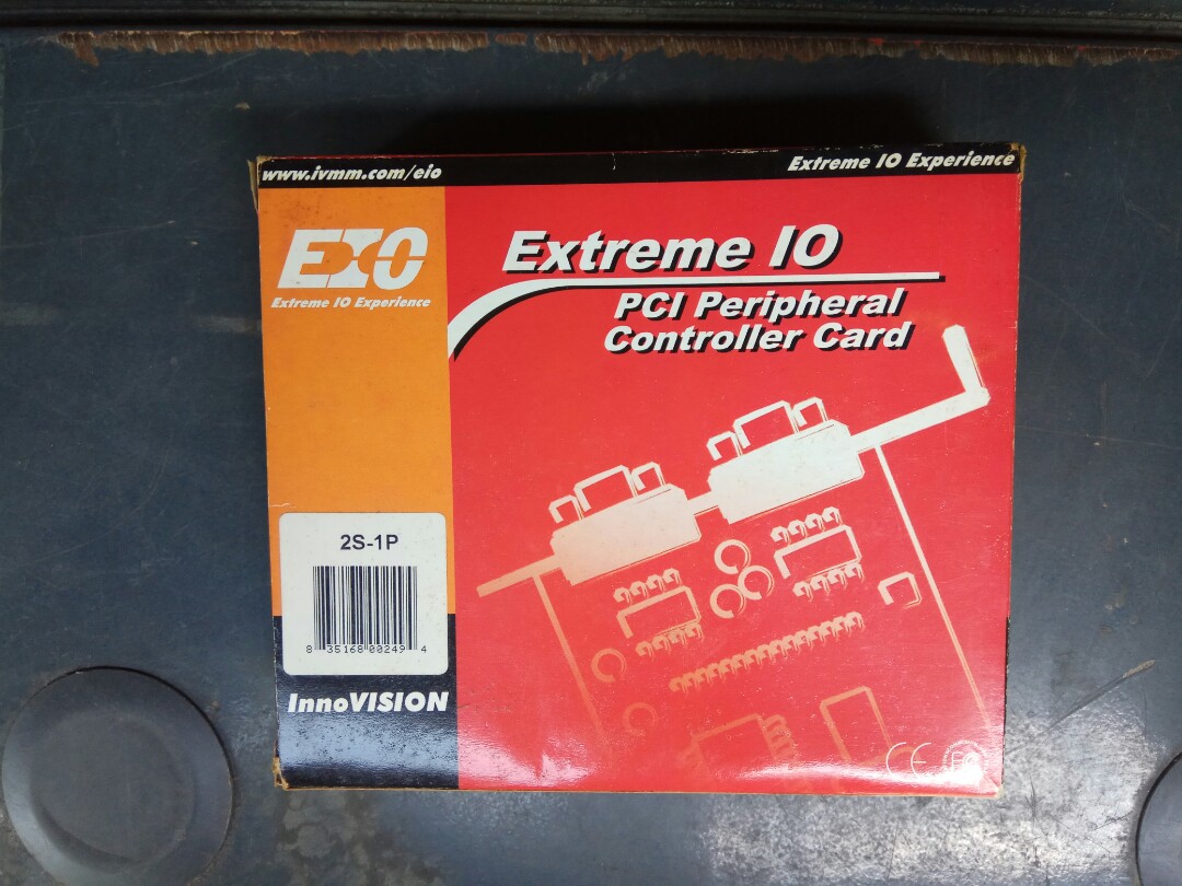 Extreme IO 2 serial port PCI card (EIO-2S1P), Computers & Tech, Parts ...