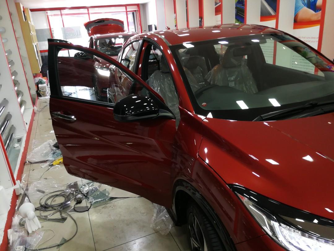 HRV& ARUZ BODYKIT LLUMAR TINTED CAR COATING PPF, Auto Accessories on Carousell