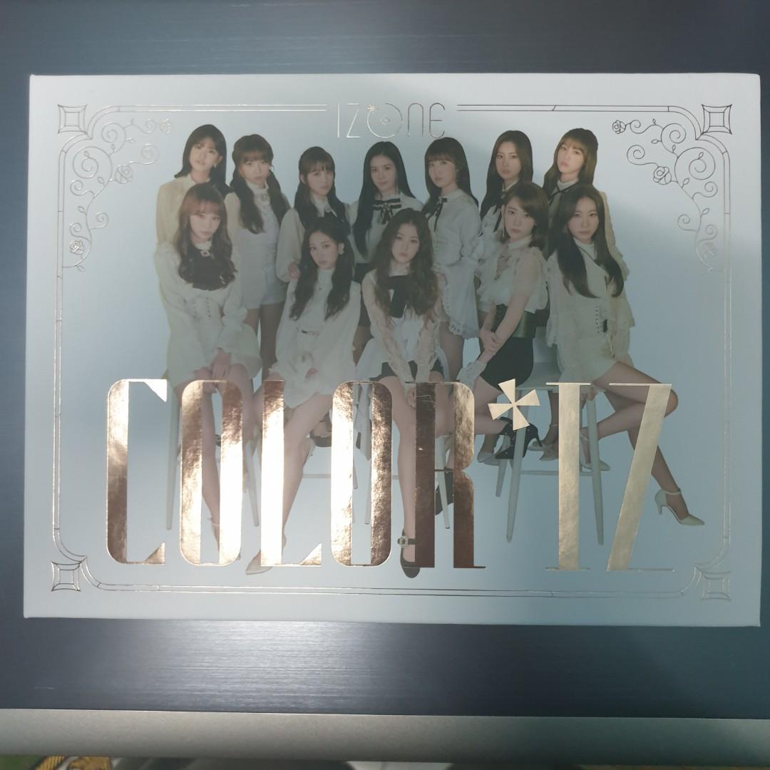 Iz*one 1st Mini Album Color*iz Unsealed IZONE, Hobbies & Toys ...