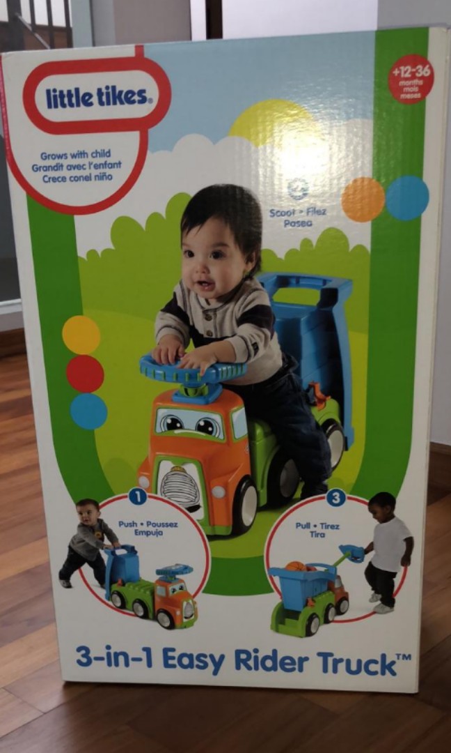Little Tikes 3-in-1 Easy Rider Truck, Babies & Kids, Infant Playtime on ...