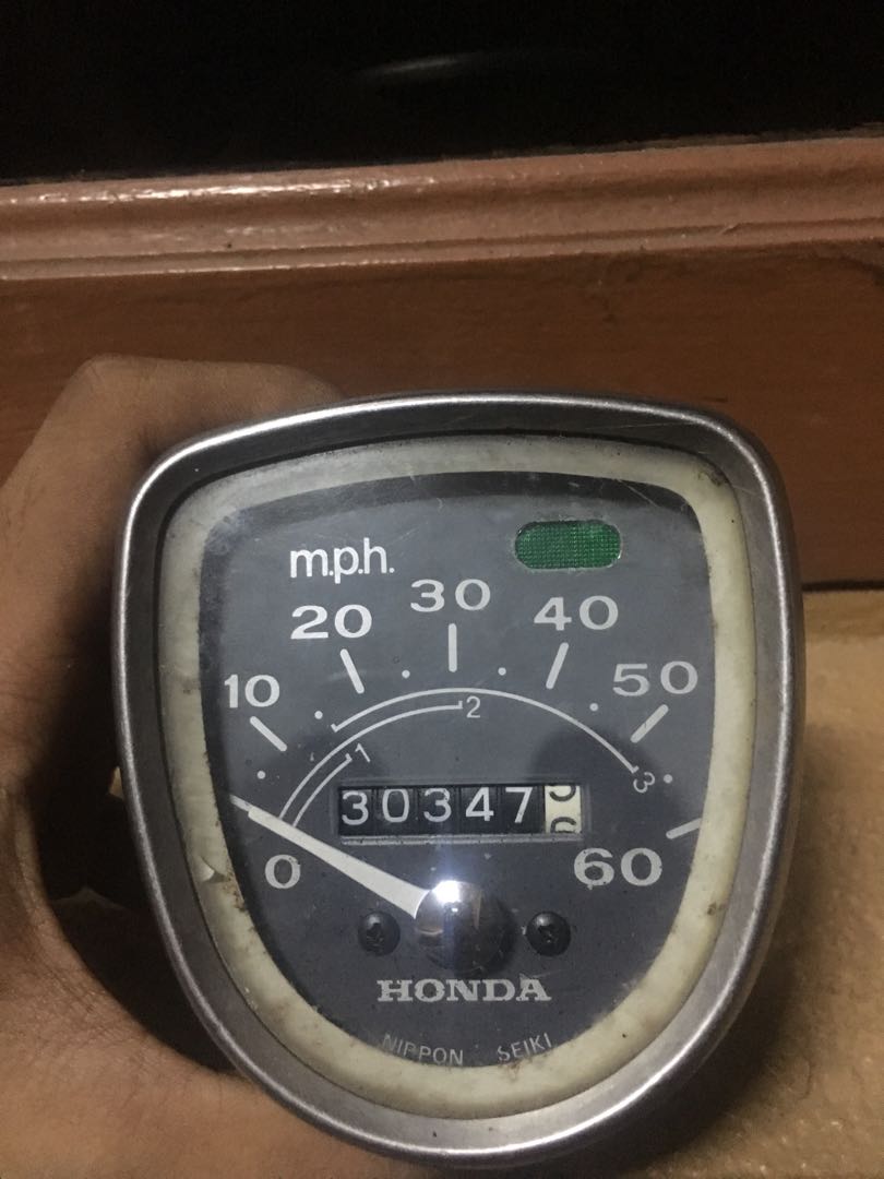 Meter honda c70 original, Auto Accessories on Carousell