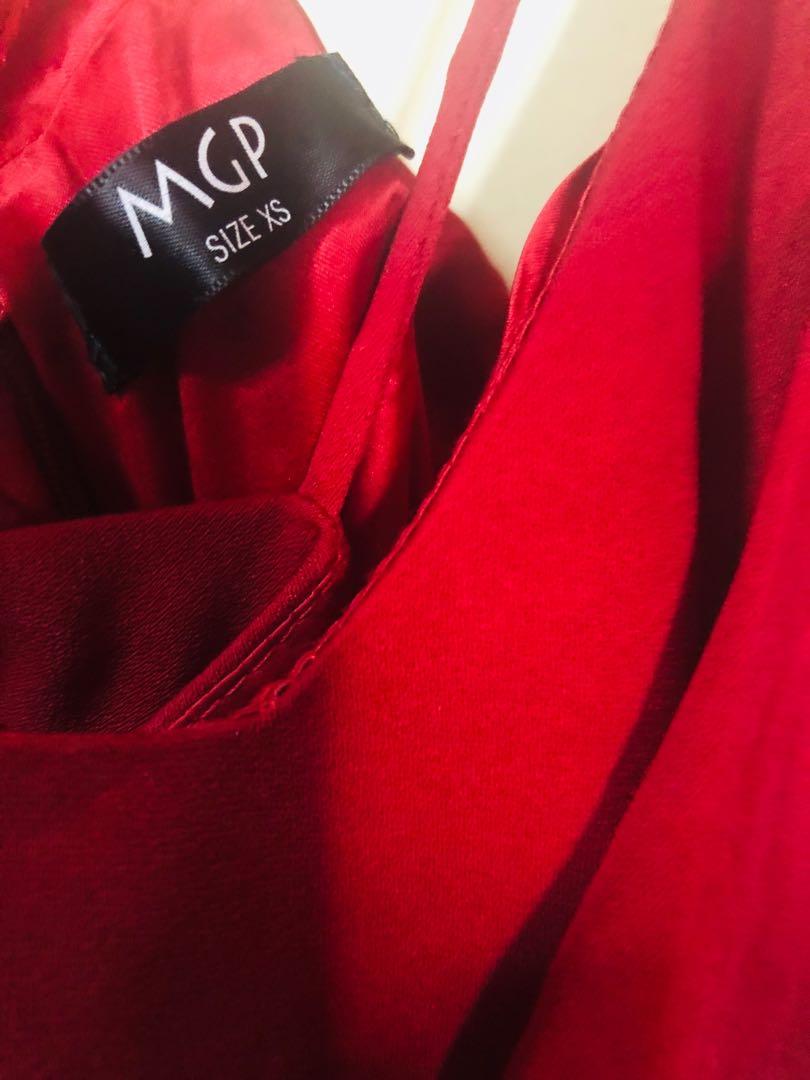 MGP label Red Maxi Dress, Women's Fashion, Dresses & Sets, Dresses on ...