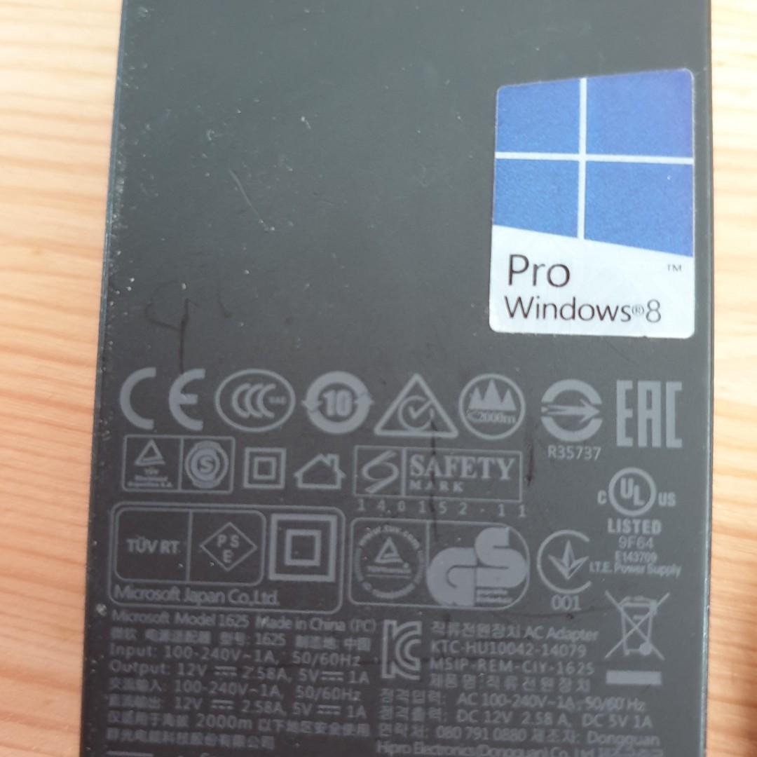 Original Microsoft Surface Pro Charger 36W Microsoft Model 1625 Used ...