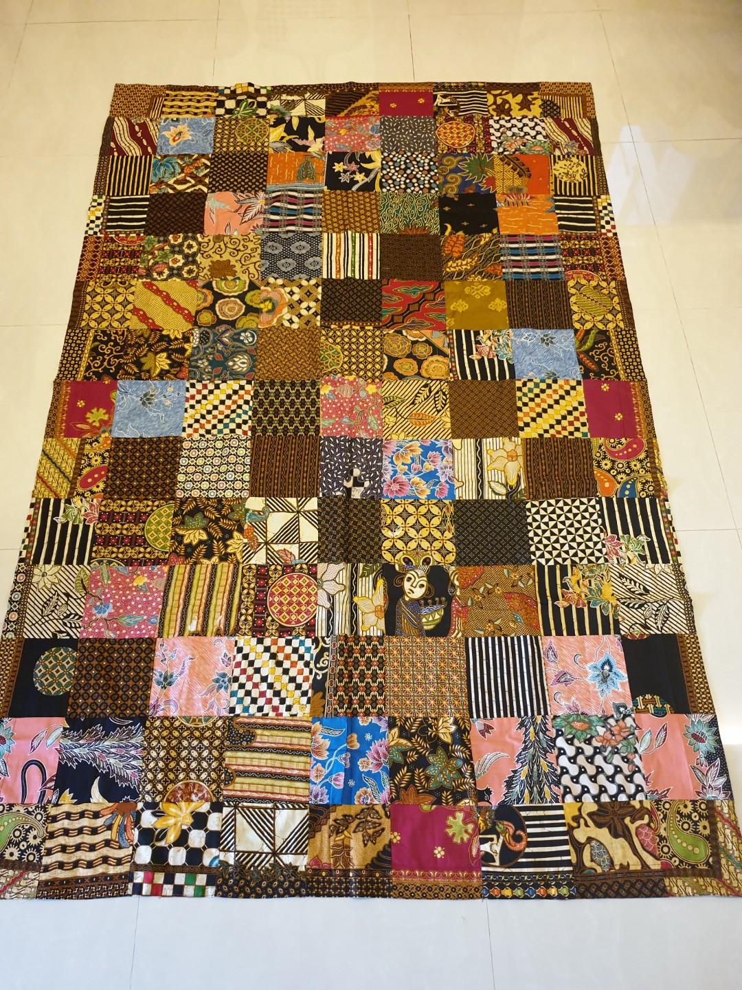 Patchwork batik, Hobbies & Toys, Stationery & Craft, Art & Prints on ...