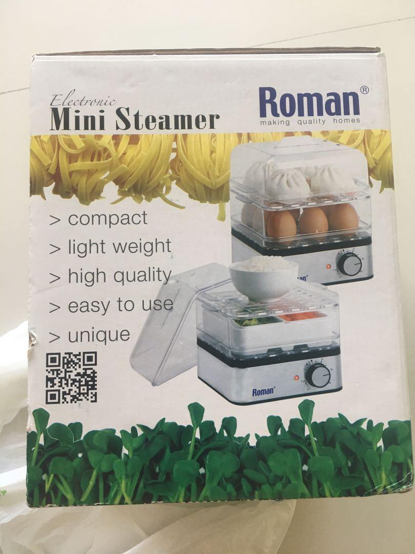 Roman mini steamer, TV & Home Appliances, Kitchen Appliances, Cookers ...