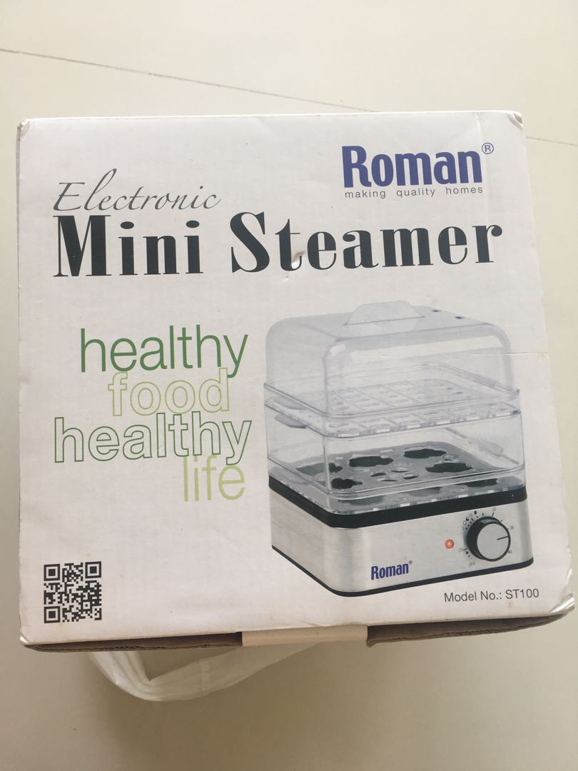Roman mini steamer, TV & Home Appliances, Kitchen Appliances, Cookers ...